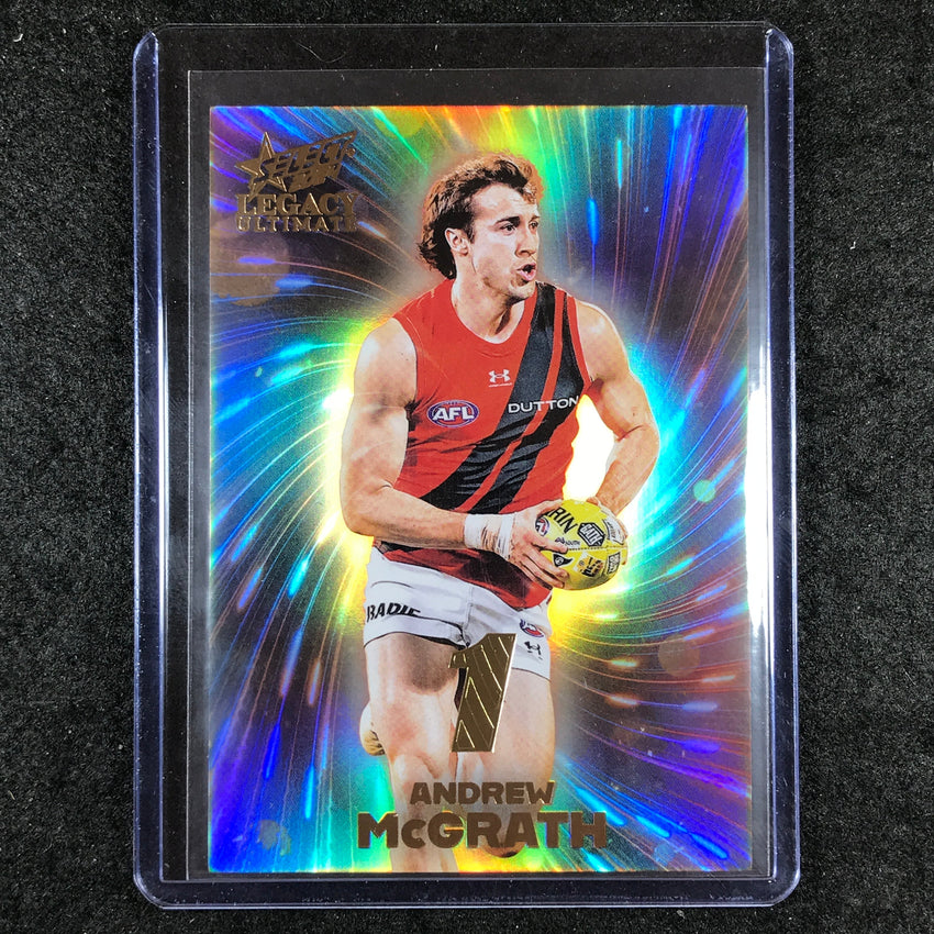 2024 Select AFL Legacy Ultimate ANDREW MCGRATH Vortex 08/80 #28 – Cherry Collectables