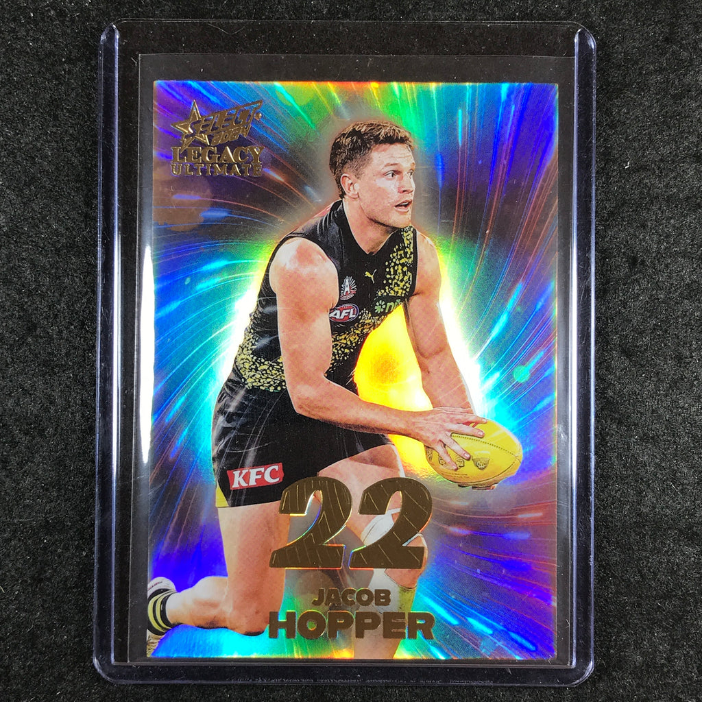 2024 Select AFL Legacy Ultimate JACOB HOPPER Vortex 52/80 #82 – Cherry ...