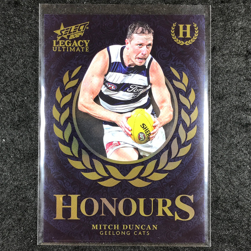 2024 Select AFL Legacy Ultimate MITCH DUNCAN Honours 229/255 #72 – Cherry Collectables