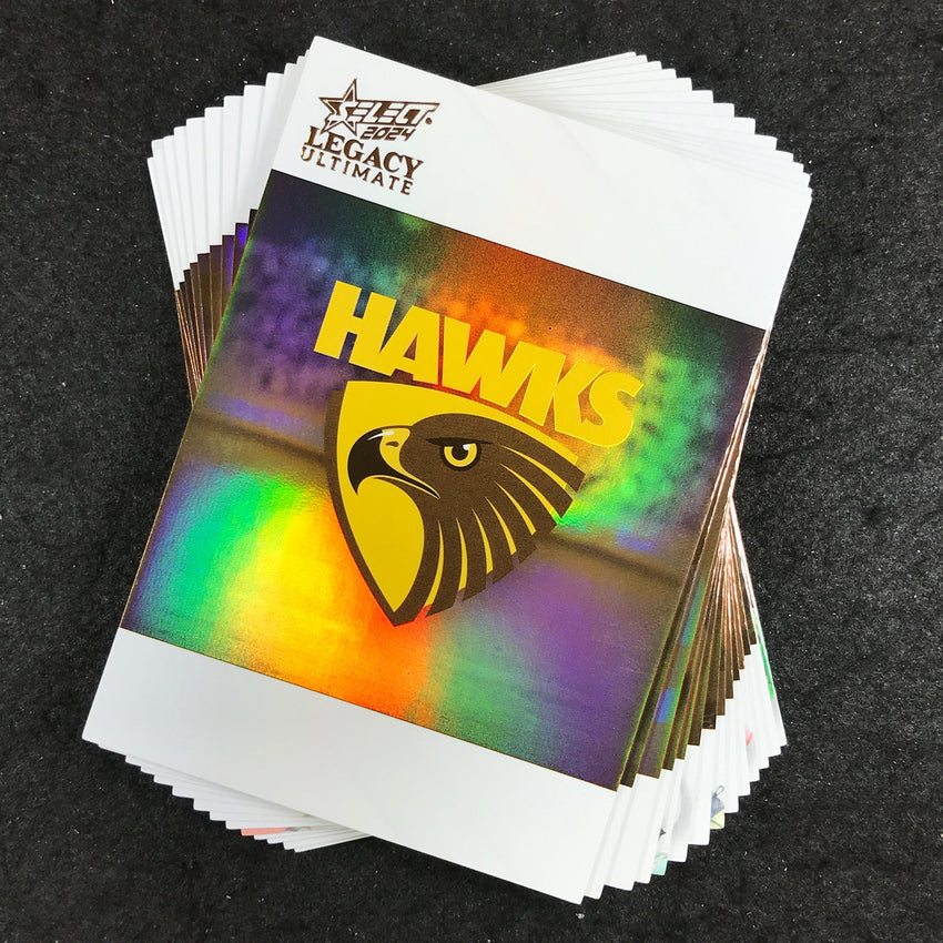 2024 Select AFL Legacy Ultimate HAWTHORN Base Team Set 75/450 – Cherry ...