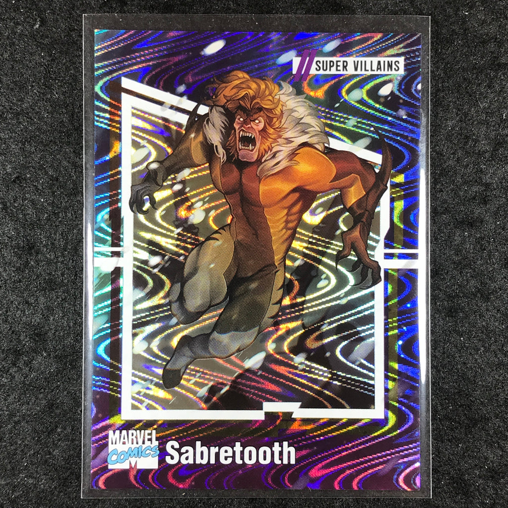 2024 Marvel Renditions Spider-Man SABRETOOTH Impel Verve 85/90 #15 ...