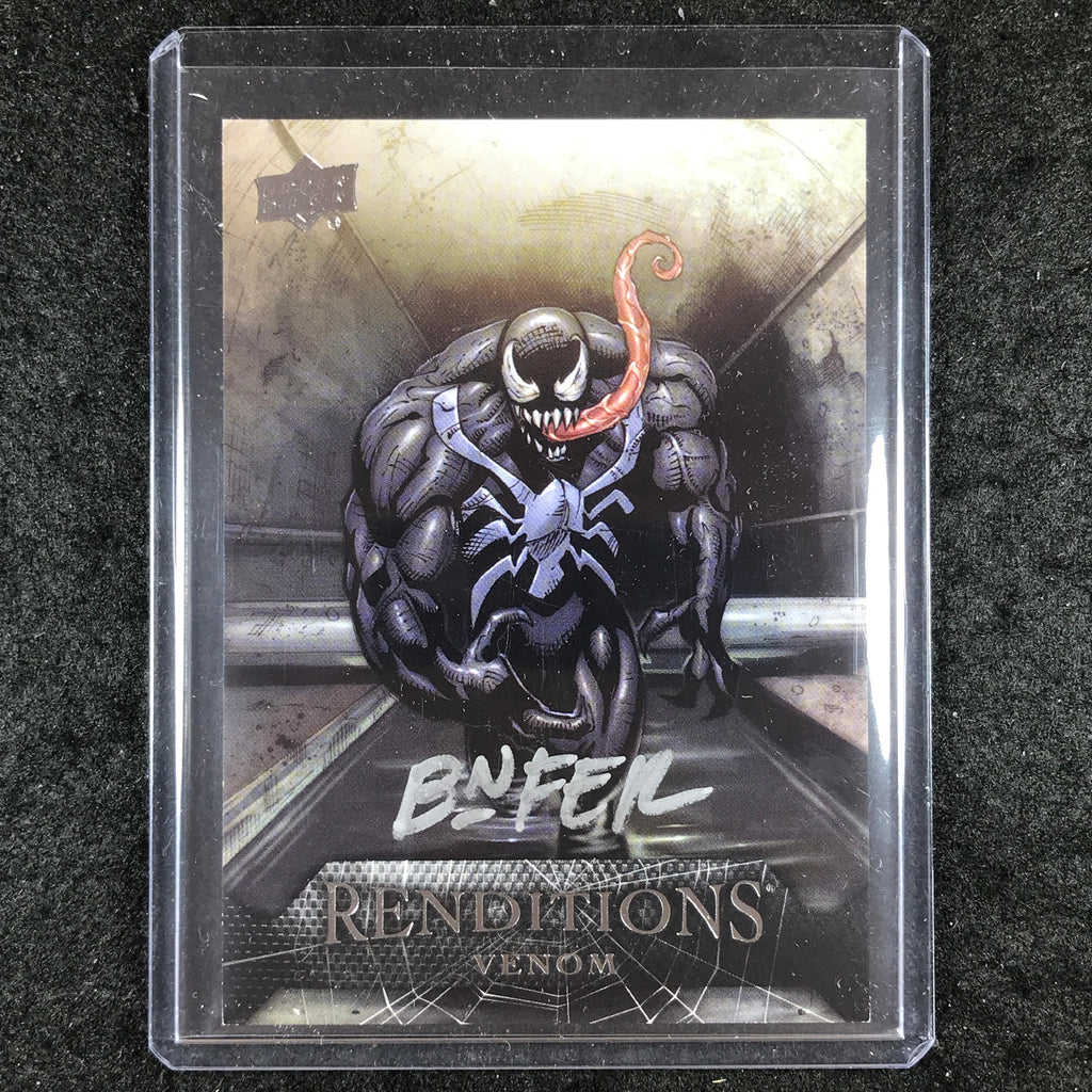 2024 Marvel Renditions Spider-Man VENOM BNFER Base Artist Auto 21/65 ...