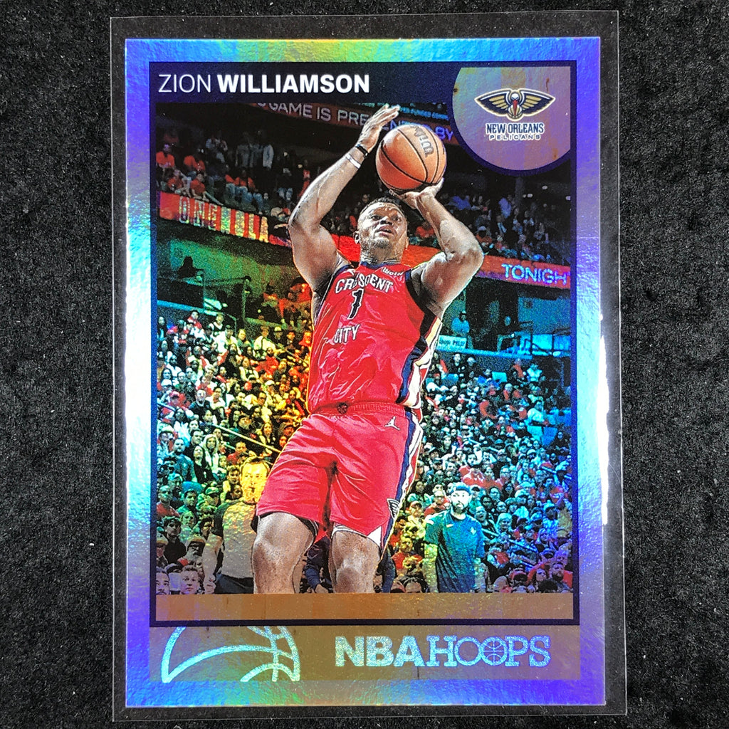 2024-25 Hoops ZION WILLIAMSON Hoops Throwback #1 – Cherry Collectables