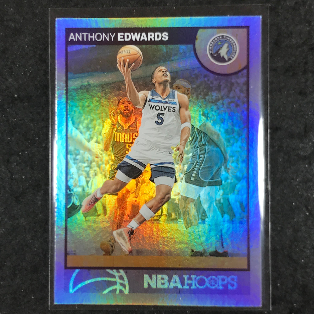 2024-25 Hoops ANTHONY EDWARDS Hoops Throwback #17 – Cherry Collectables