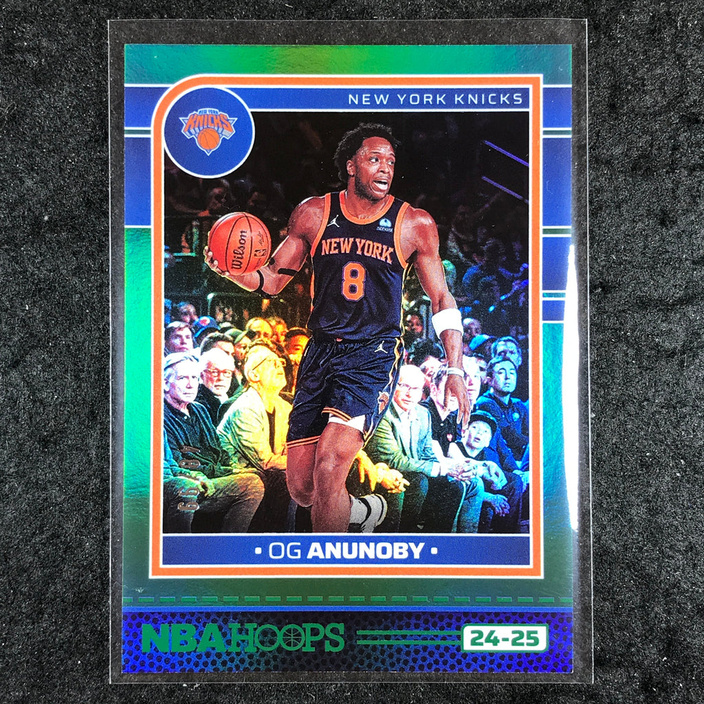 2024-25 Hoops OG ANUNOBY Base Green 48/99 #124 – Cherry Collectables