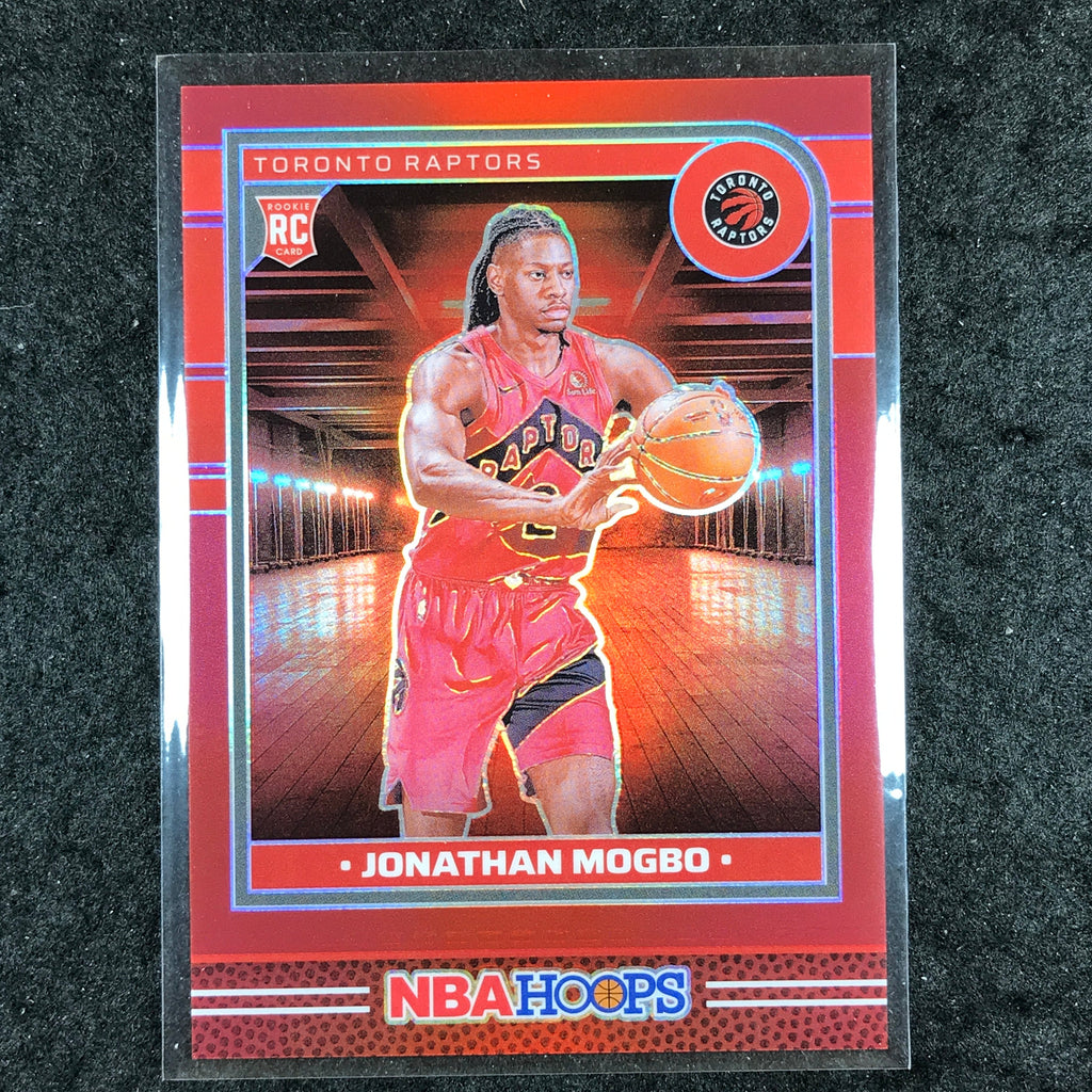 2024-25 Hoops JONATHAN MOGBO Rookie Premium Red Prizm 97/99 #261 ...