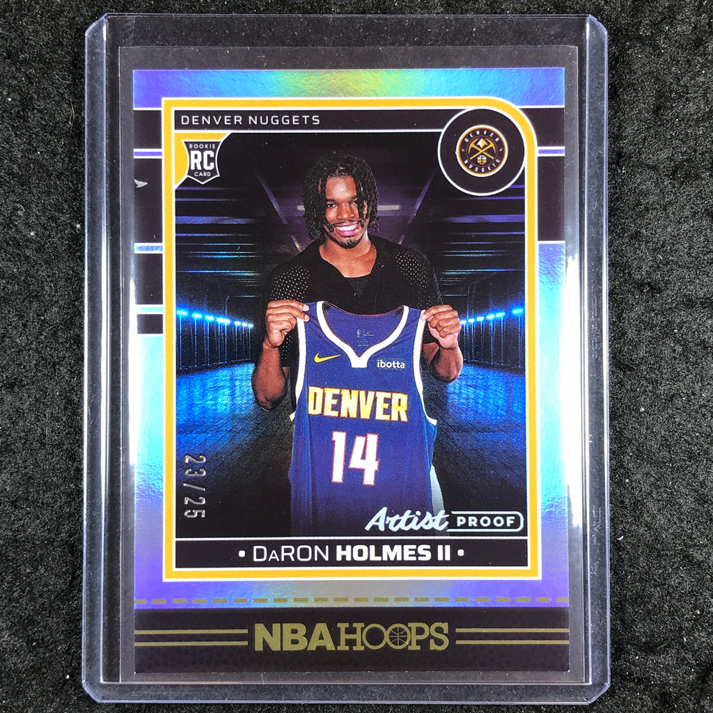 2024-25 Hoops DARON HOLMES II Rookie Artist Proof 23/25 #252 – Cherry ...