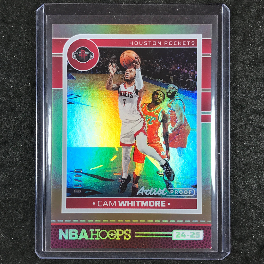 2024-25 Hoops CAM WHITMORE Gold Artist Proof 4/10 #31 – Cherry Collectables