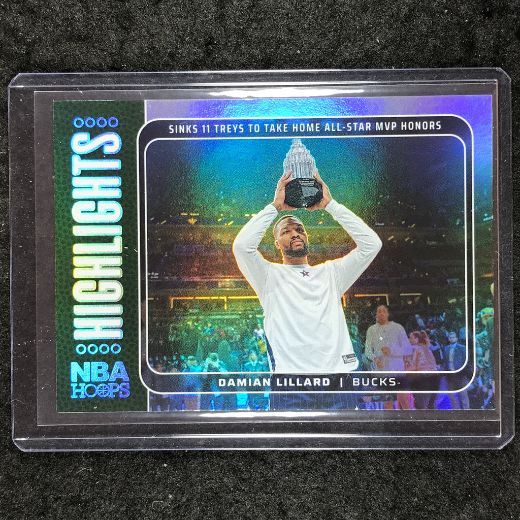 2024-25 Hoops DAMIAN LILLARD Highlights SP #5 – Cherry Collectables