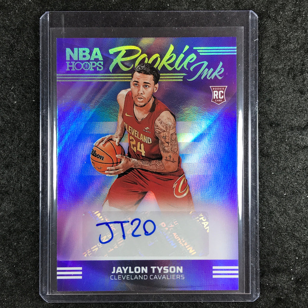 2024-25 Hoops JAYLON TYSON Rookie Ink Autograph #TYS – Cherry Collectables