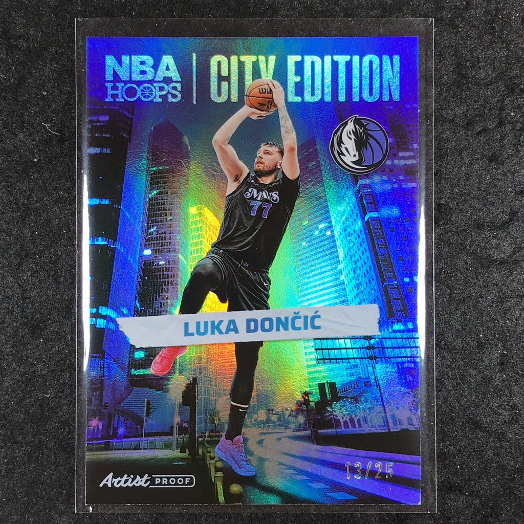 2024-25 Hoops LUKA DONCIC City Edition Holo #12 – Cherry Collectables