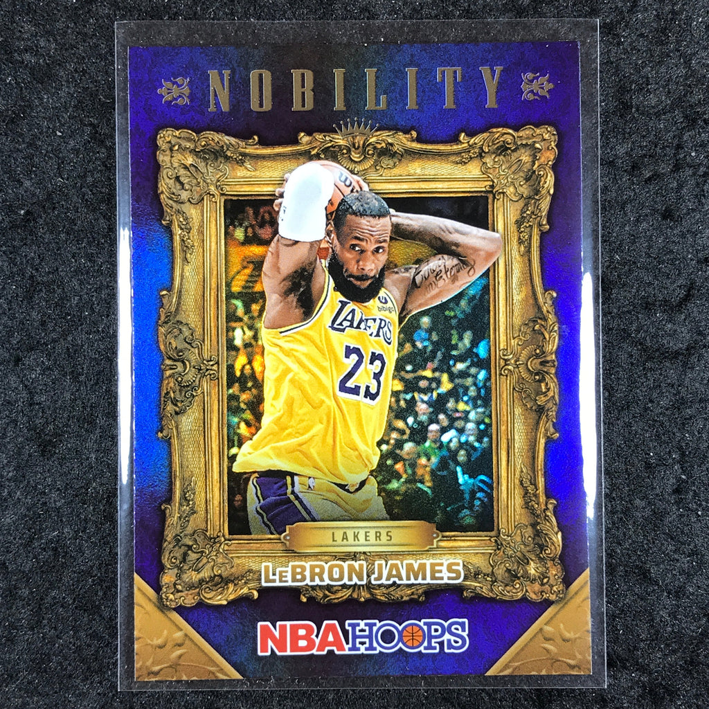 2024-25 Hoops LEBRON JAMES Nobility Holo #4 – Cherry Collectables
