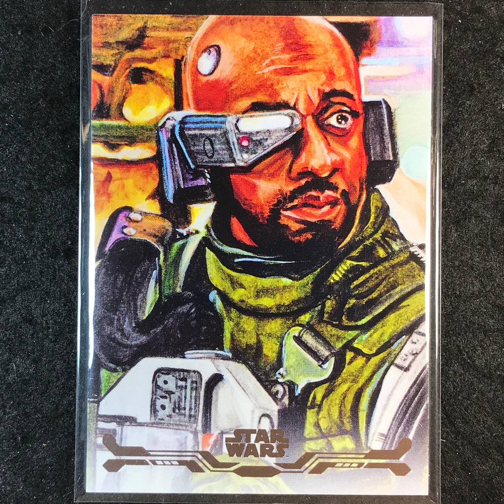 2025 Topps Star Wars Smugglers Outpost GUNTER Stellar Art Card #40 ...