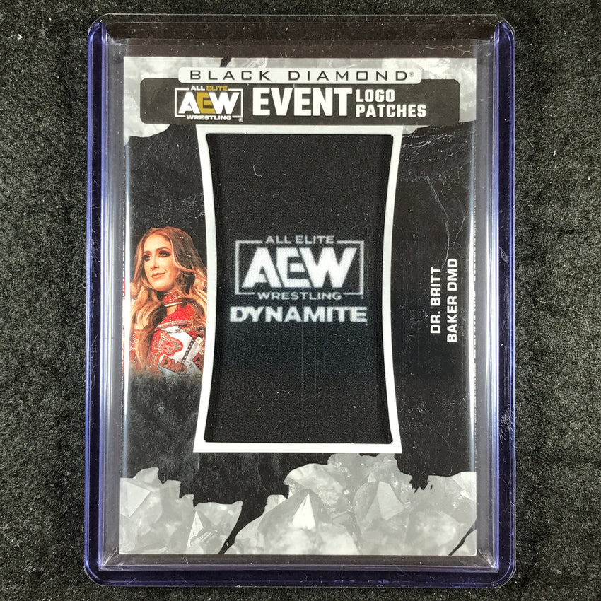 2024 Black Diamond AEW DR. BRITT BAKER DMD AEW Event Logo Patches Dyna ...