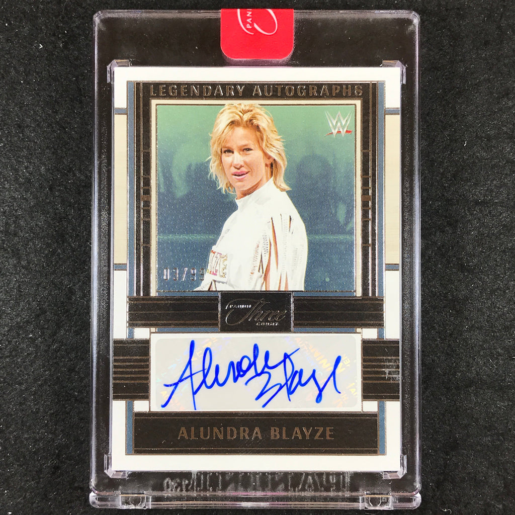 2024 Three Count WWE ALUNDRA BLAYZE Legendary Autographs Base 3/99 ...