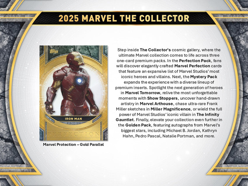 2025 Topps Marvel The Collector Hobby Box | Natalie Portman Auto ...