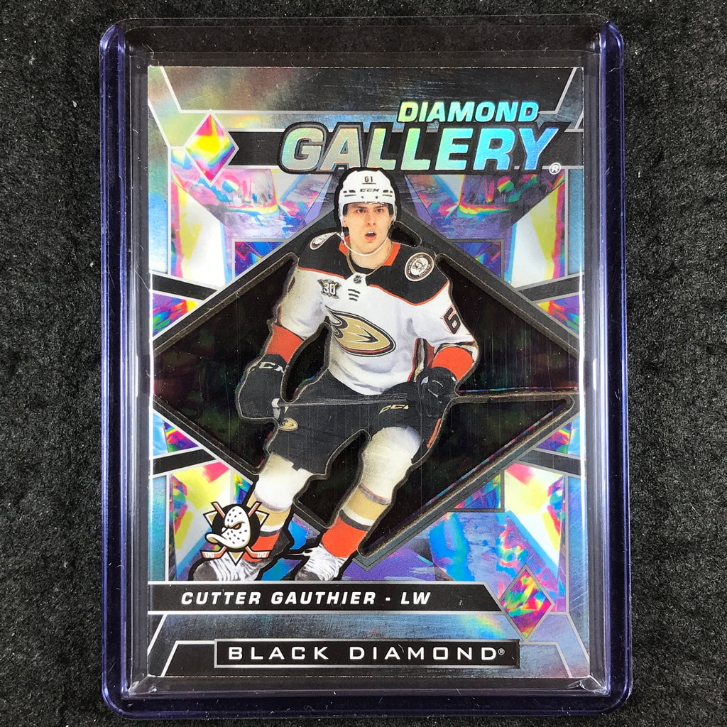 2024-25 Black Diamond NHL CUTTER GAUTHIER Diamond Gallery Rookie #CG ...