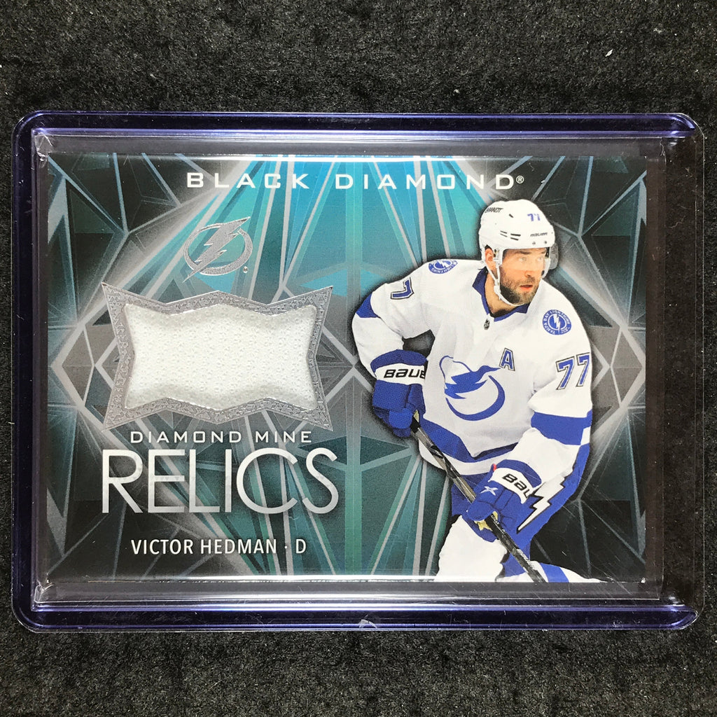 2024-25 Black Diamond NHL VICTOR HEDMAN Diamond Mine Relics Jersey #VH ...