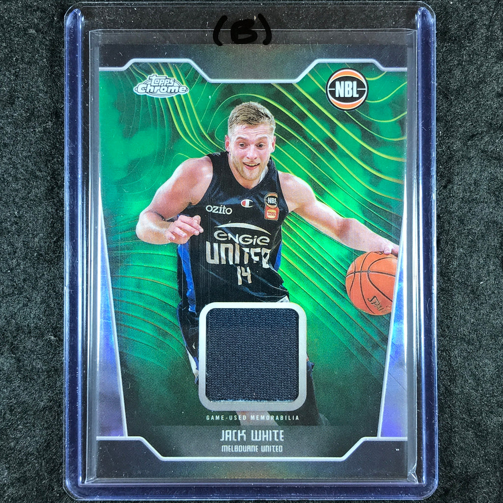 2024-25 Topps Chrome NBL JACK WHITE Jersey Relic Refractor #JW (B ...