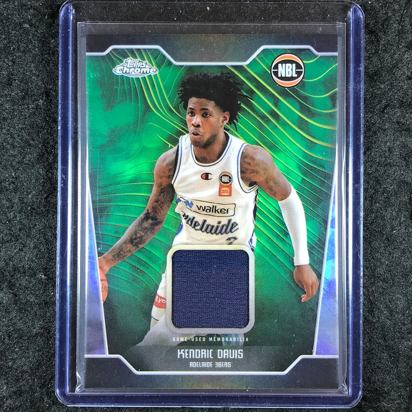 2024-25 Topps Chrome NBL KENDRIC DAVIS Jersey Relic Refractor #KD ...
