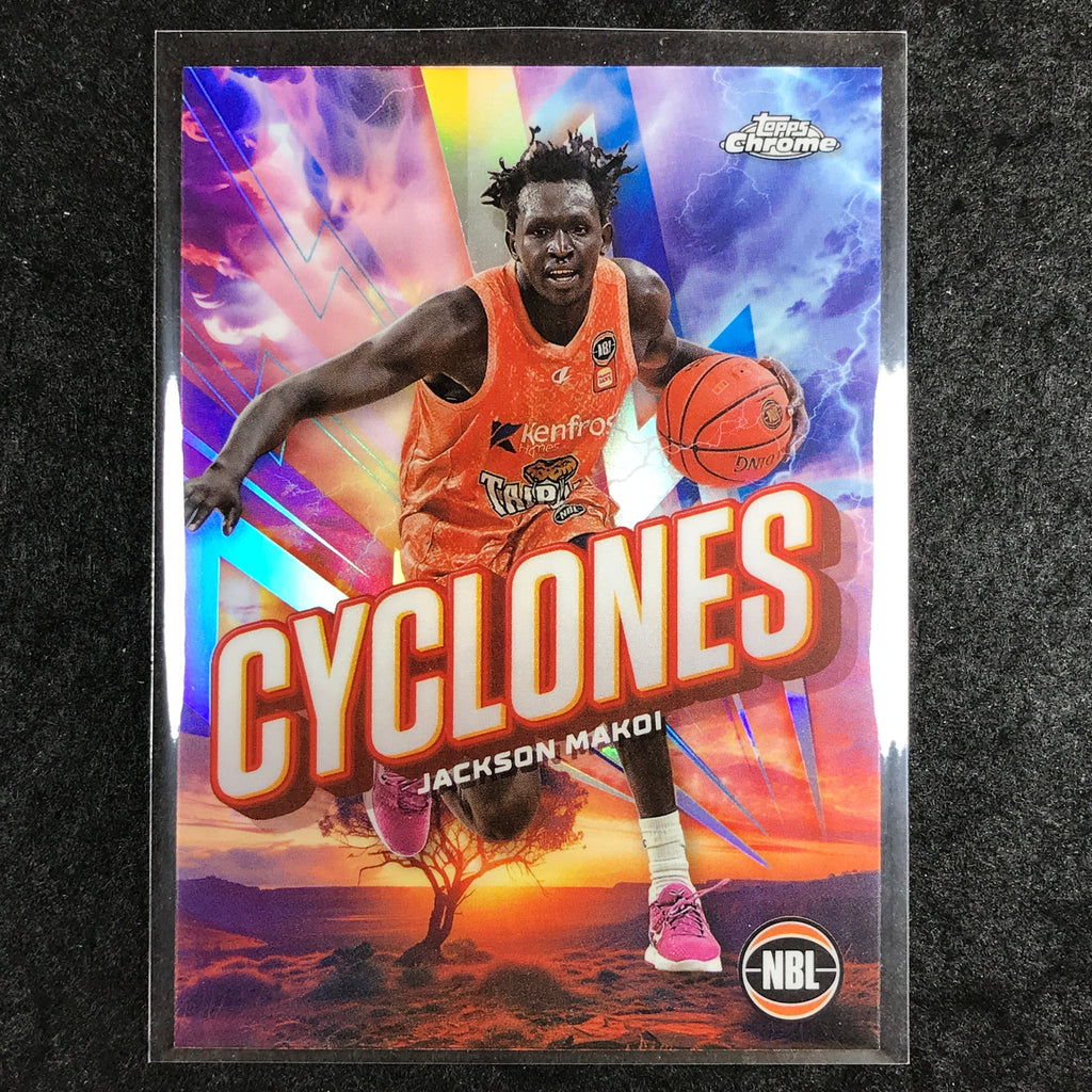 2024-25 Topps Chrome NBL JACKSON MAKOI Cyclones Refractor #6 – Cherry ...