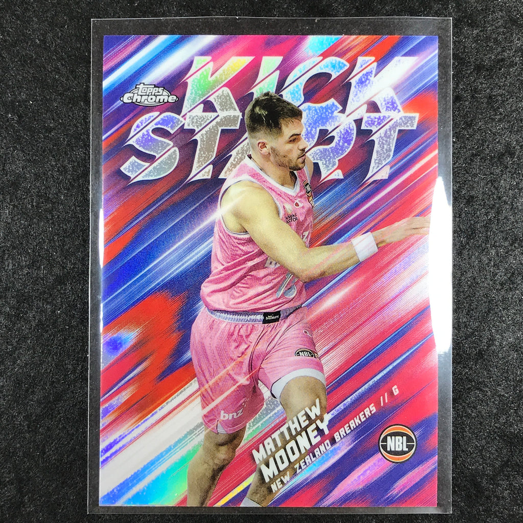 2024-25 Topps Chrome NBL MATTHEW MOONEY Kick Start Refractor #16 ...