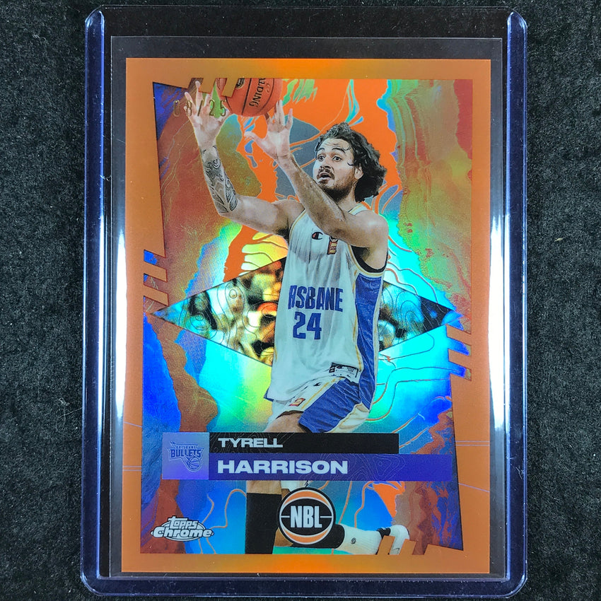 2024-25 Topps Chrome NBL TYRELL HARRISON Base Orange 8/25 #13 – Cherry ...