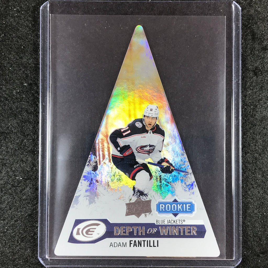 2023-24 UD Ice Hockey ADAM FANTILLI Depth of Winter Rookie Base #37 ...