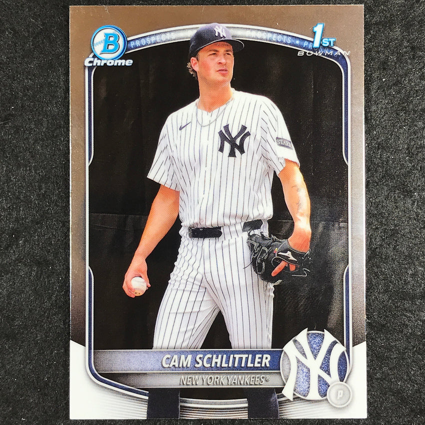 2025 Bowman Chrome CAM SCHLITTLER Prospects 1st Bowman Base #166 ...