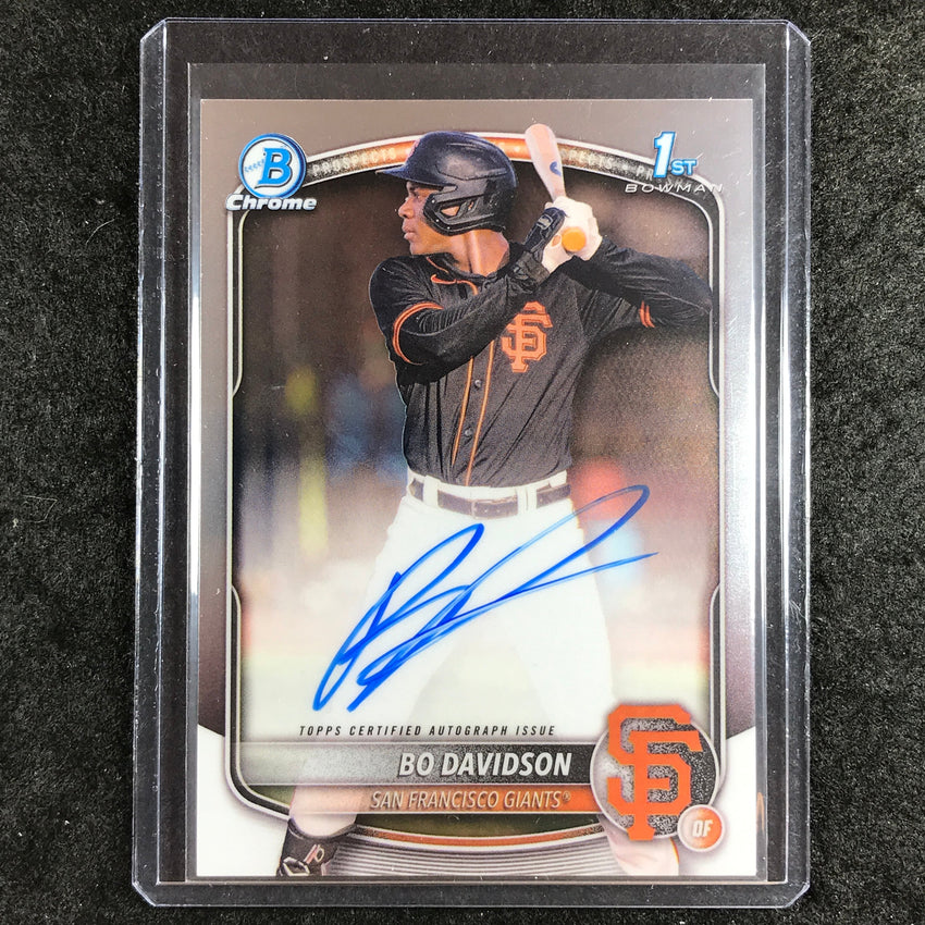 2025 Bowman Chrome BO DAVIDSON Prospects 1st Bowman Auto Base #BD ...