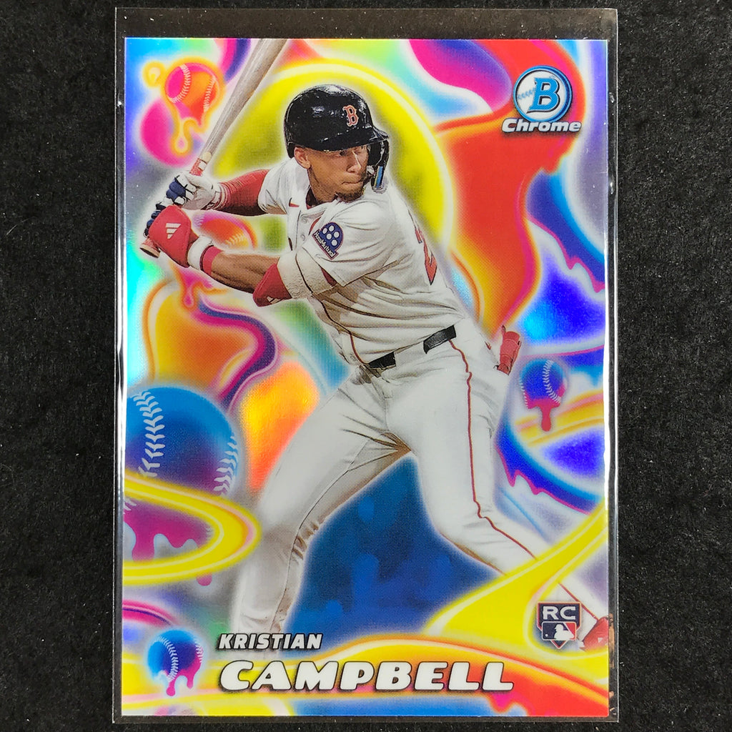2025 Bowman Chrome KRISTIAN CAMPBELL Melt Mashers Rookie #2 – Cherry ...