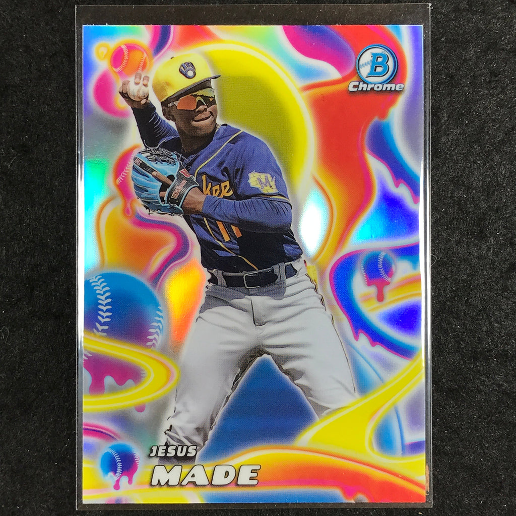 2025 Bowman Chrome JESUS MADE Melt Mashers #16 – Cherry Collectables