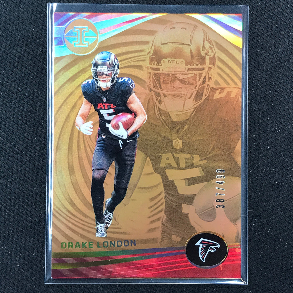 2023 Illusions Football DRAKE LONDON Base Bronze Trophy 387/499 #5 ...