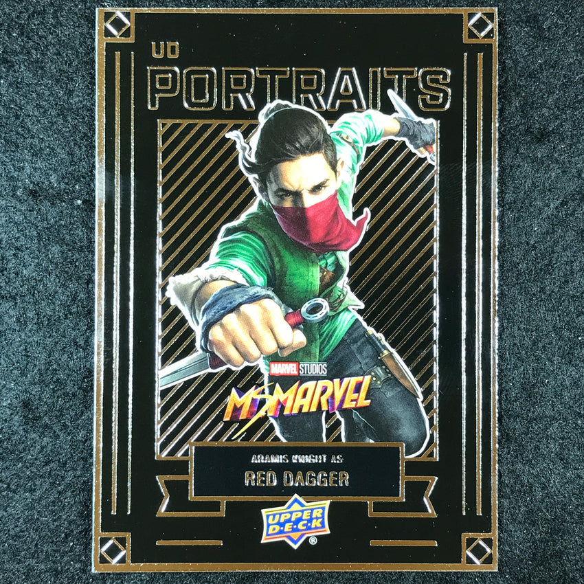 2024 Marvel Studios Series 1 Disney+ RED DAGGER UD Portraits Base #7 ...