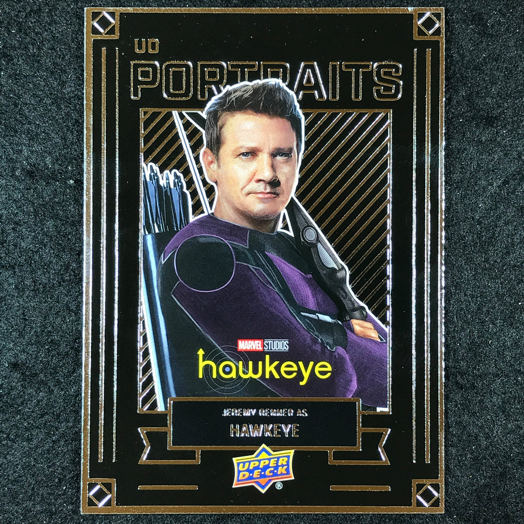 2024 Marvel Studios Series 1 Disney+ HAWKEYE UD Portraits Base #8 ...