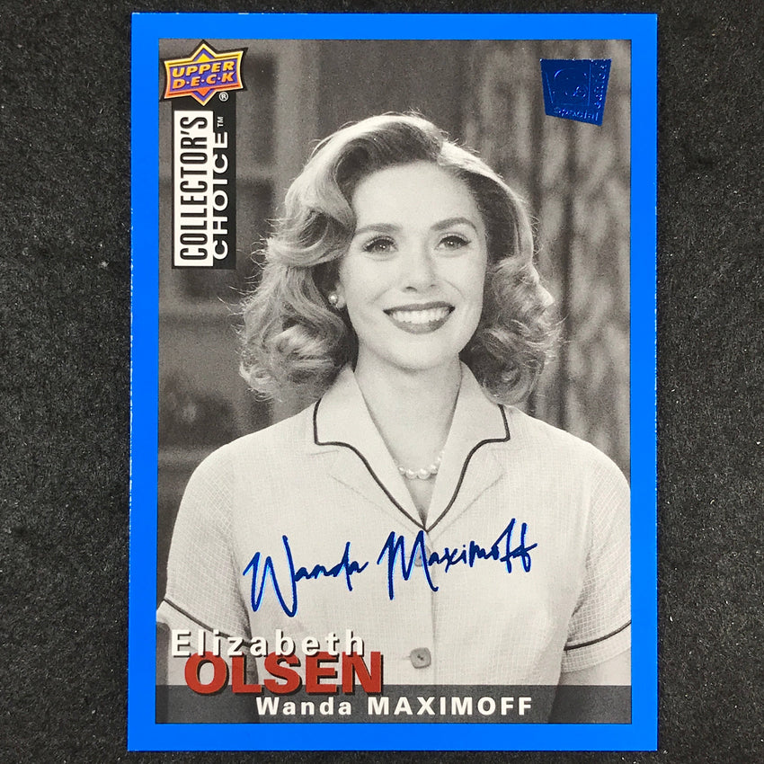 2024 Marvel Studios Series 1 Disney+ WANDA MAXIMOFF 1995 Collector's C ...