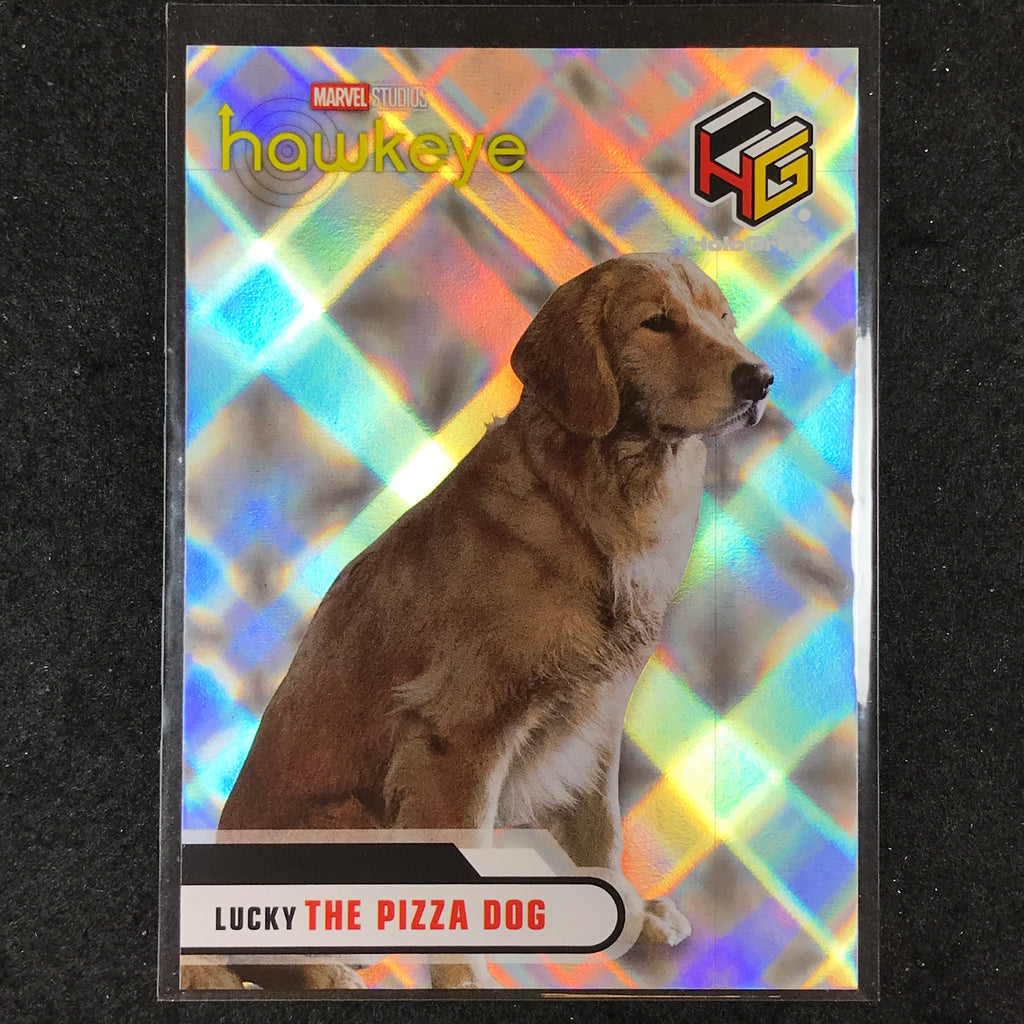 2024 Marvel Studios Series 1 Disney+ LUCKY THE PIZZA DOG HoloGrFx Base ...
