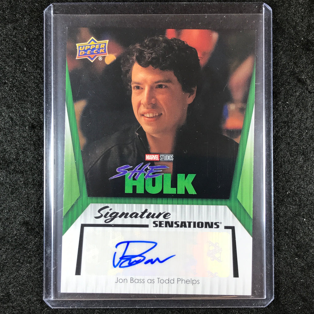 2024 Marvel Studios Series 1 Disney+ JON BASS AS TODD PHELPS Signature ...