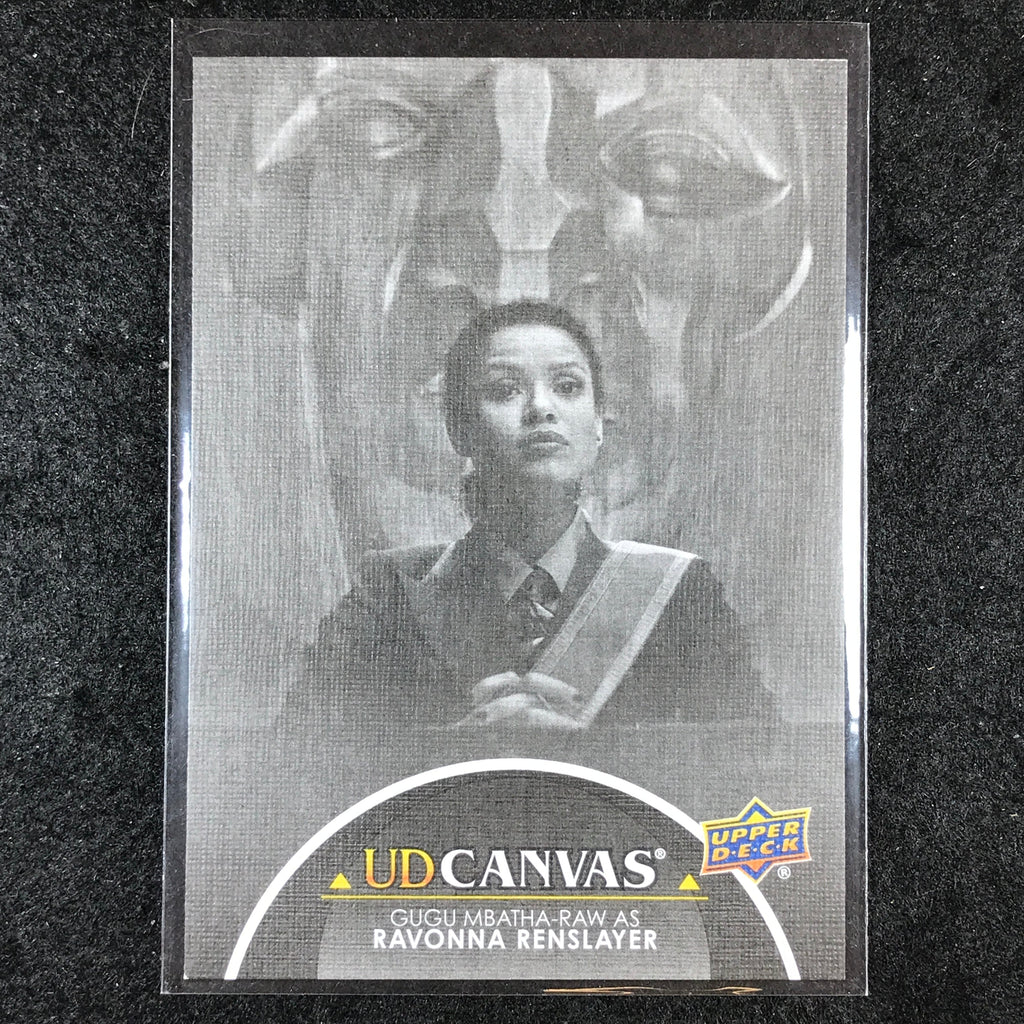 2024 Marvel Studios Series 1 Disney+ RAVONNA RENSLAYER UD Canvas Black ...