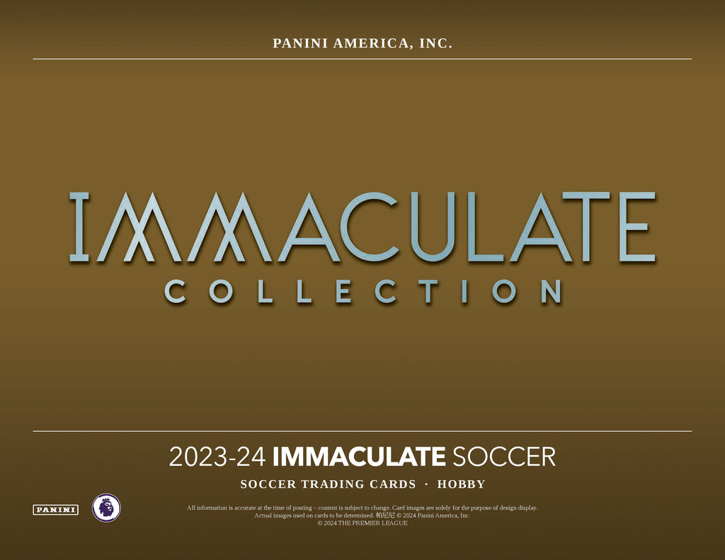 23-24 Immaculate Soccer 1-Box Opening #28905 - Team Based - Aug 18 (4p ...