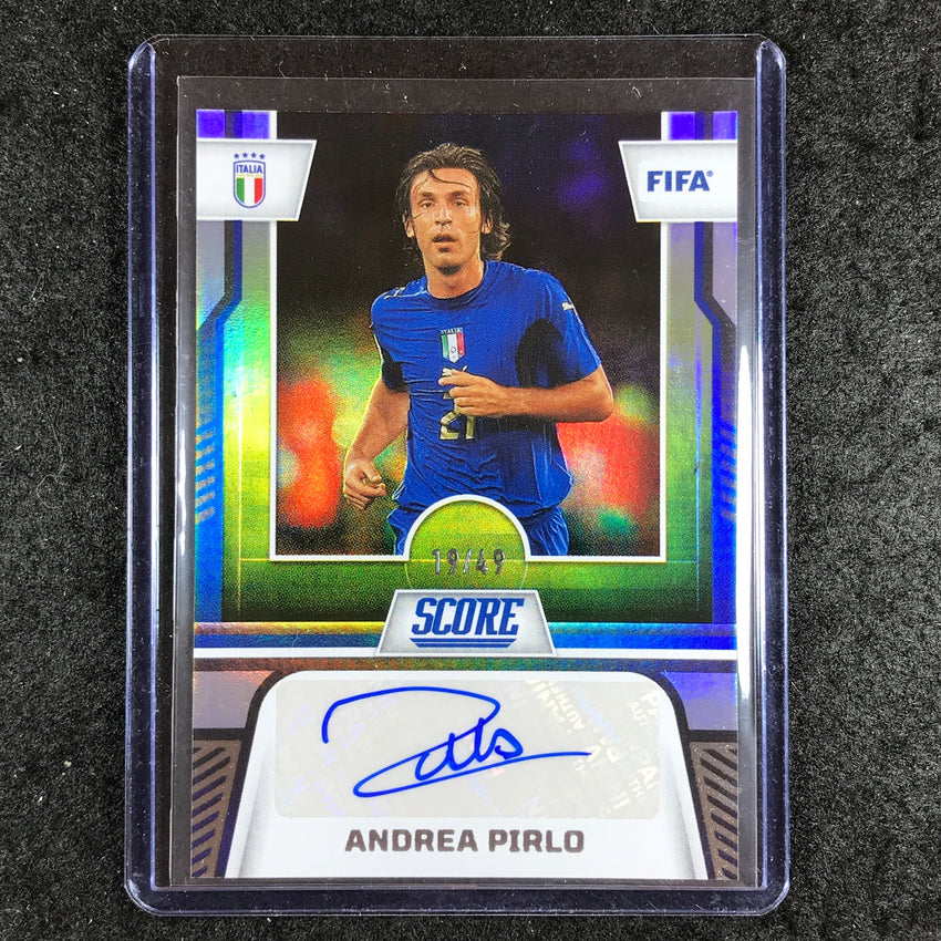 2023-24 Score FIFA ANDREA PIRLO Score Signatures Auto 19/49 – Cherry ...