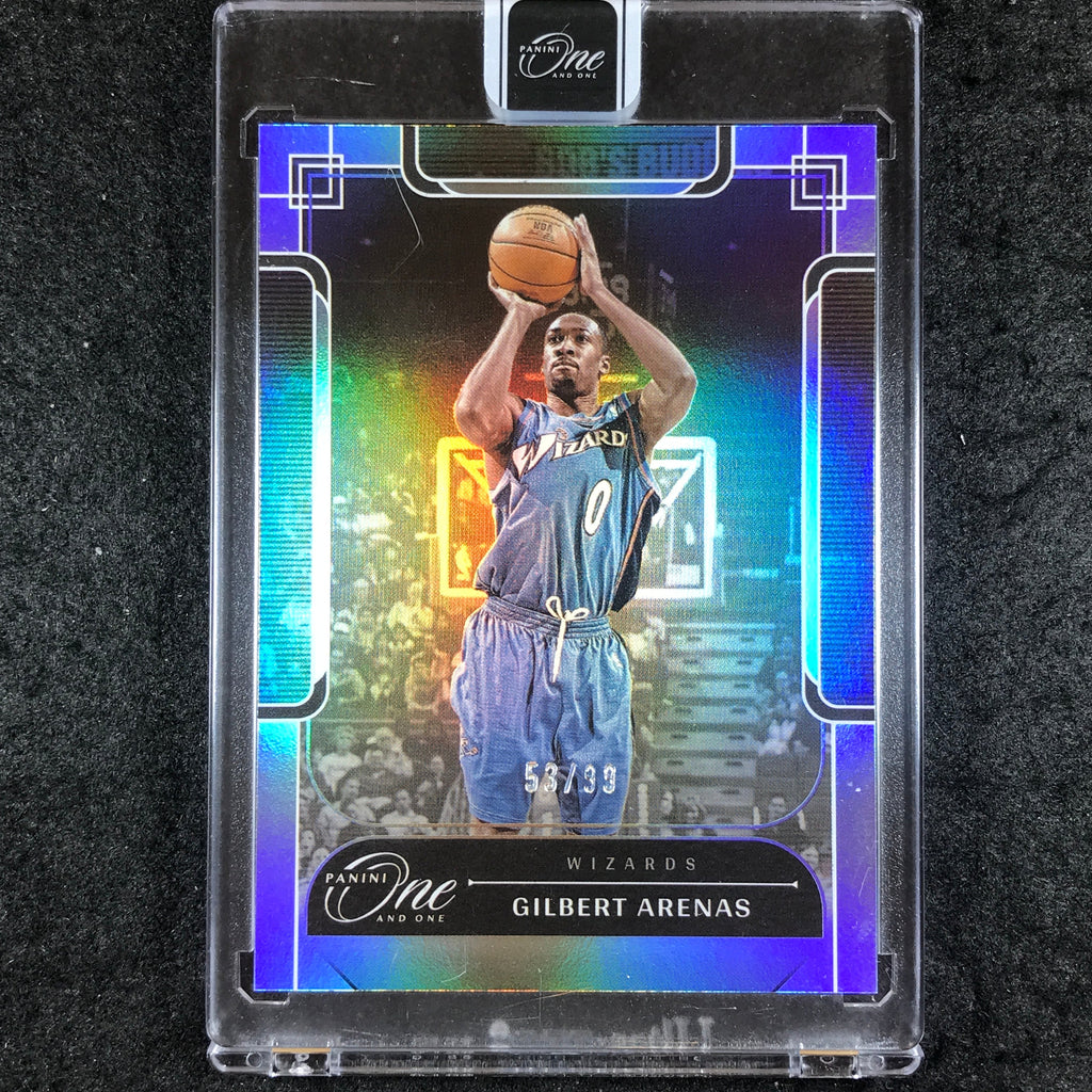 2023-24 One and One GILBERT ARENAS Legends Base 53/99 #169 – Cherry ...