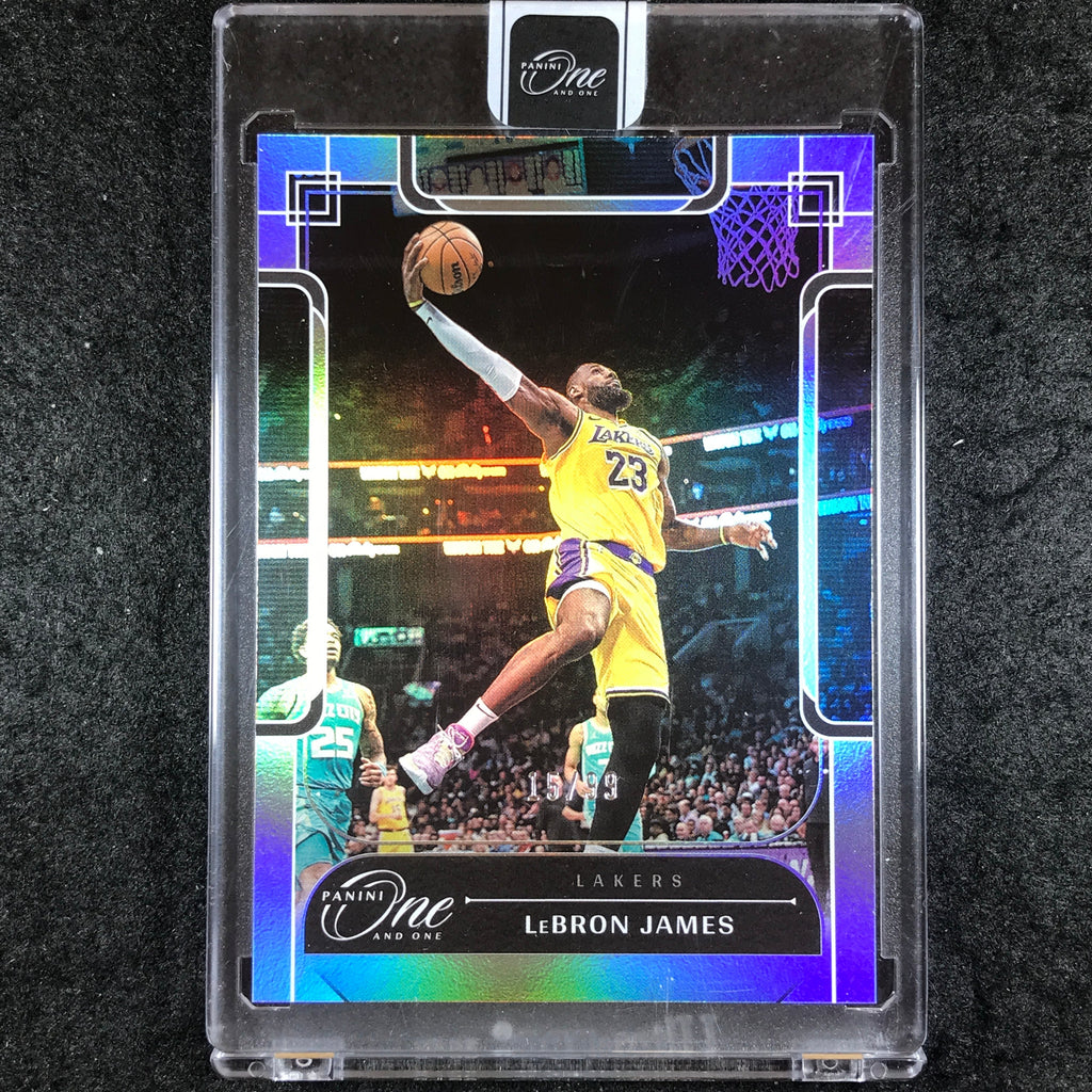 2023-24 One and One LEBRON JAMES Base 15/99 #87 – Cherry Collectables