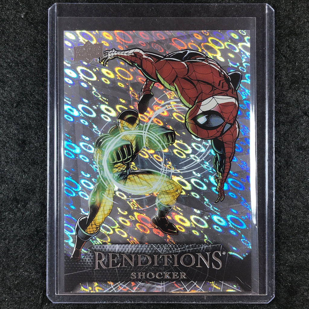2024 Marvel Renditions Spider-Man SHOCKER Tombstone White 4/35 #16 ...