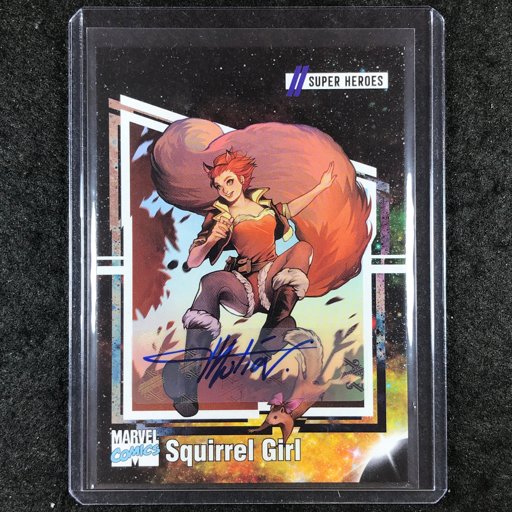 2024 Marvel Renditions Spider-Man SQUIRREL GIRL THOLIA BENTZ Impel Aut ...