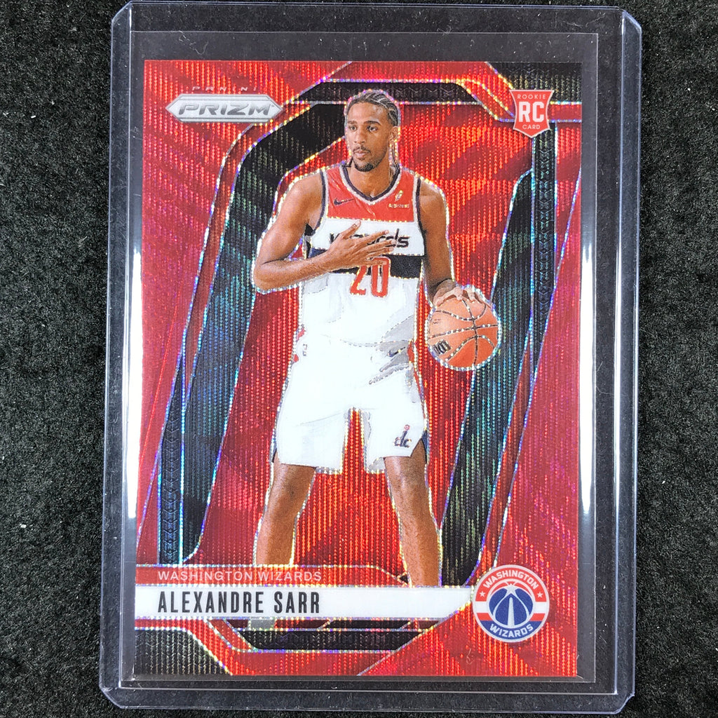 2024-25 Prizm ALEXANDRE SARR Rookie Base Ruby Wave #264 – Cherry ...
