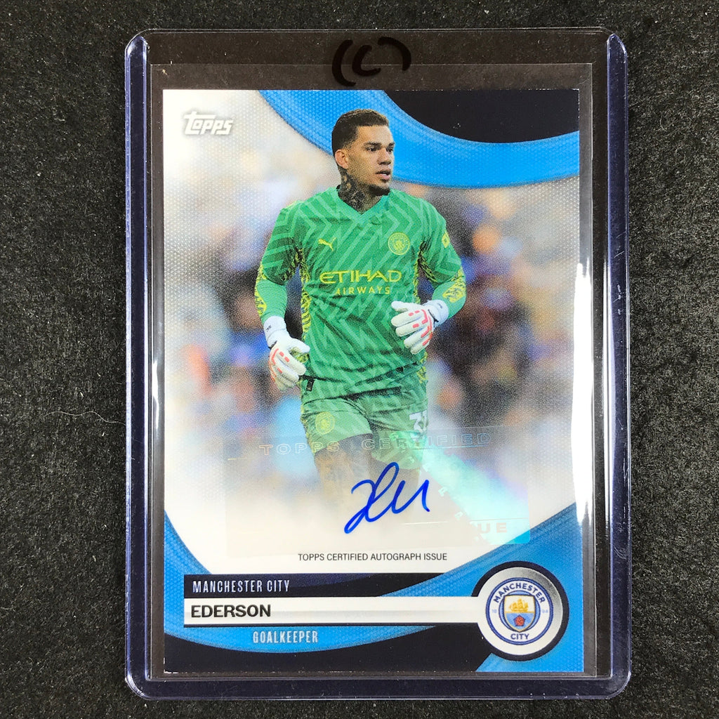 2023-24 Topps Manchester City EDERSON Base Auto #ED (C) – Cherry ...