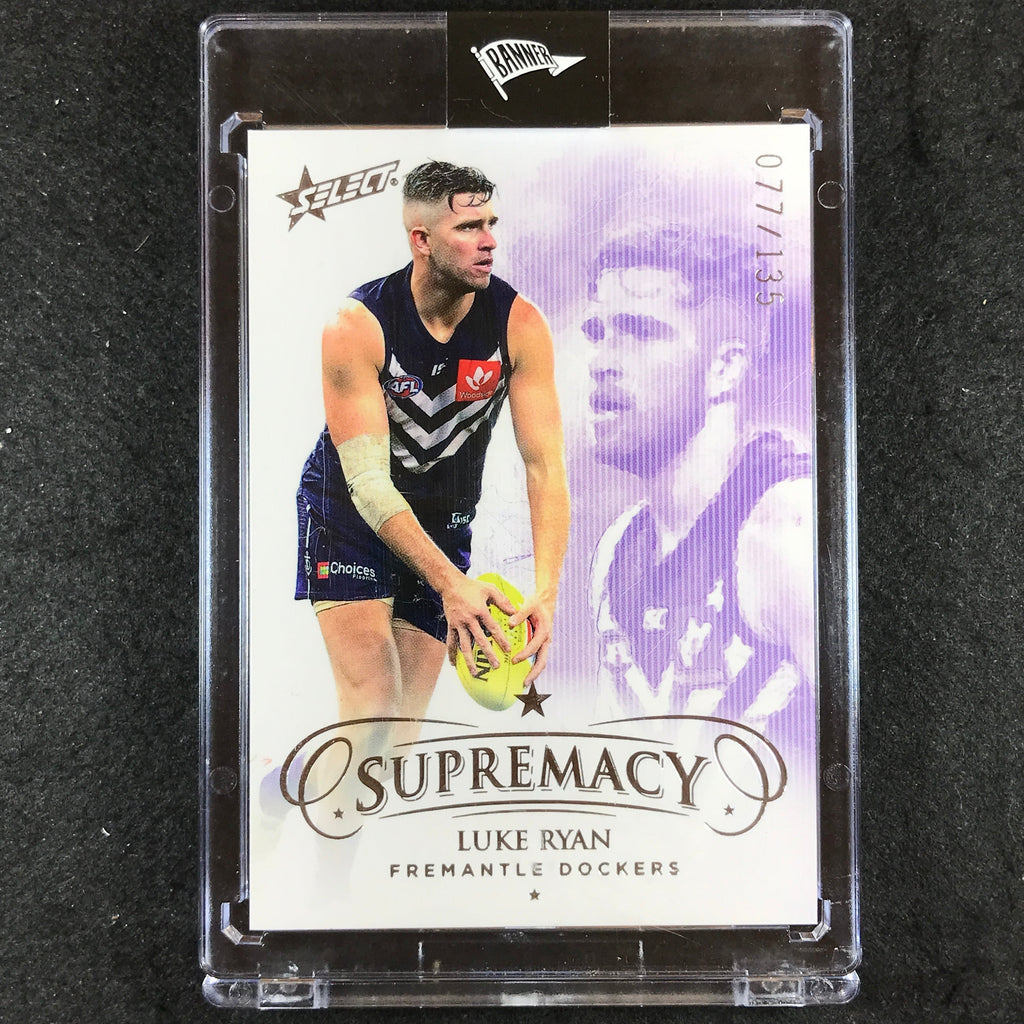 2021 Select AFL Supremacy LUKE RYAN Base 77/135 – Cherry Collectables