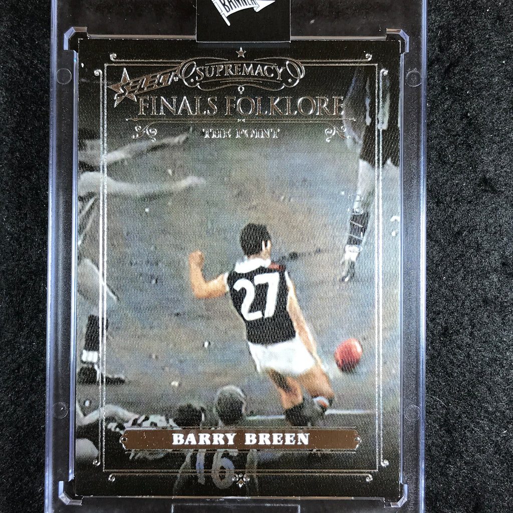 2019 Select AFL Supremacy BARRY BREEN Finals Folklore 09/70 – Cherry ...