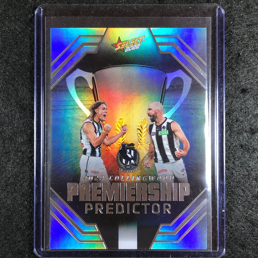 2022 Select AFL Footy Stars COLLINGWOOD Premiership Predictor 90/185 ...